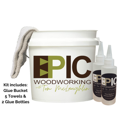 Epic Glue Bucket Kit | Epic Woodworking